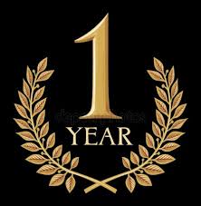 A whole year!? - A Writer's Journey